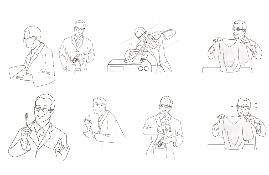 scientist stereotype for ads | Tiny Mushroom